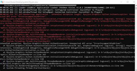 Errorincompatibledriver Rryujinx