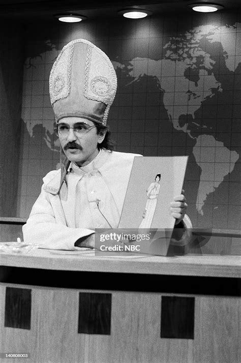 Don Novello As Father Guido Sarducci During The Weekend Update Skit