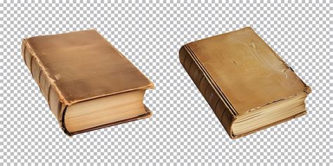 투명한 배경에 고립 된 오래된 고대 책 Png 프리미엄 Ai 생성 Psd
