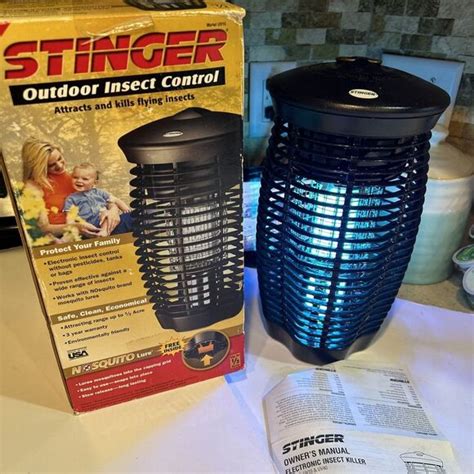 Kitchen Stinger Outdoor Insect Control Model Uv15 Range 12 Acre