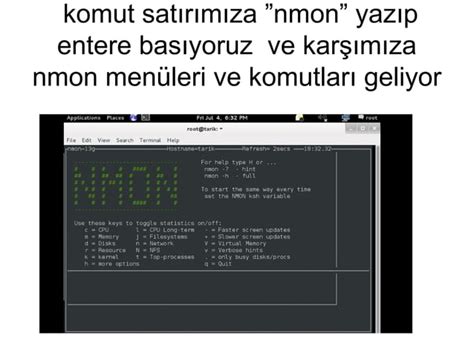 Kali Linux Nmon Analyzer Kurulumu PPT