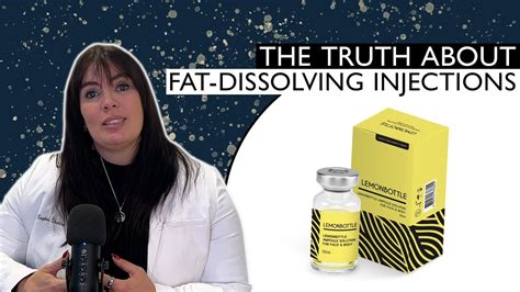 The Truth About Fat Dissolving Injections Youtube