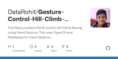 Github Datarohitgesture Control Hill Climb Racing This Repo Contains File To Control Hill