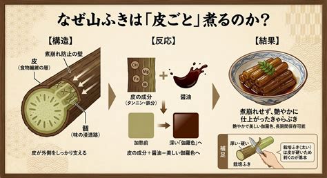 きゃらぶきとふきの佃煮の違いは？皮を剥かないのが「本物」の証！プロが教える失敗しない作り方 顔文字王国 Kingdam Of Kaomoji
