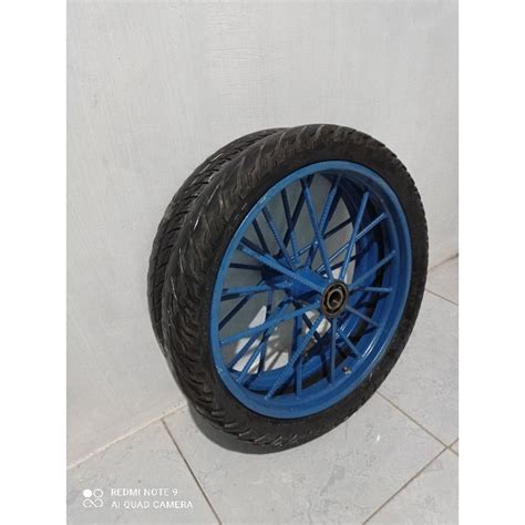 Jual Roda Gerobak Gerobag Ring 17 Sepasang Tanpa As Shopee Indonesia