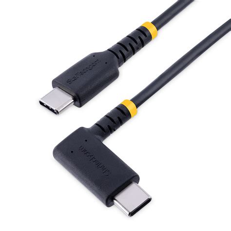 Startech M Usb C Right Angle Charging Cable R Ccr M Usb Cable Mwave