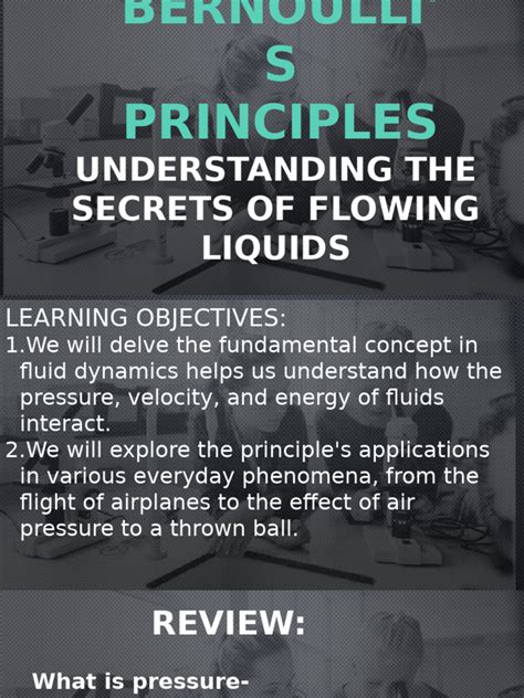Bernoullis Principles In Fluid Dynamics Pdf Turbine Pressure