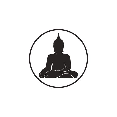 Buddha Icon Vector Illustration Symbol Design 10957677 Vector Art At