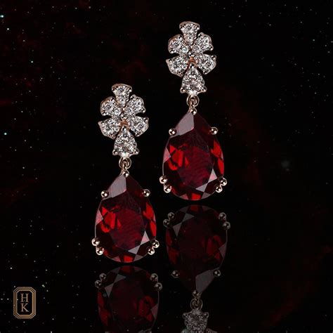 جواهری حسن زاده On Instagram “𝐶𝑜𝑑𝑒 گوشواره یاقوت قرمز برلیان Tel