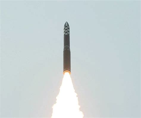North Korea Fires Long Range Ballistic Missile In Longest Ever Flight