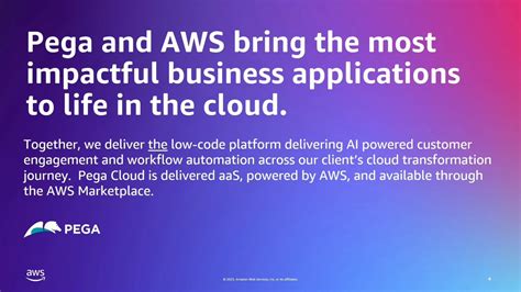 Pegaworld Inspire 2023 Aws Pega Unleashing The Power Of Intelligent Automation Across Your