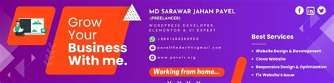 Md Sarawar Jahan Pavel On Linkedin Freelancer Webdesigner Webdeveloper Wordpressdeveloper