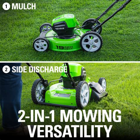 Greenworks 40v 19 Brushless Lawn Mower