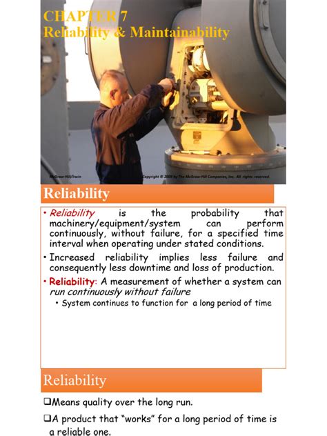 Chapter 7 Pdf Reliability Engineering Systems Theory
