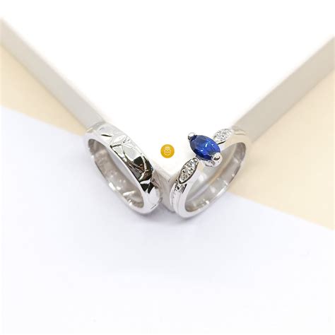 Jual Wedding Ring Custom Perak Shopee Indonesia
