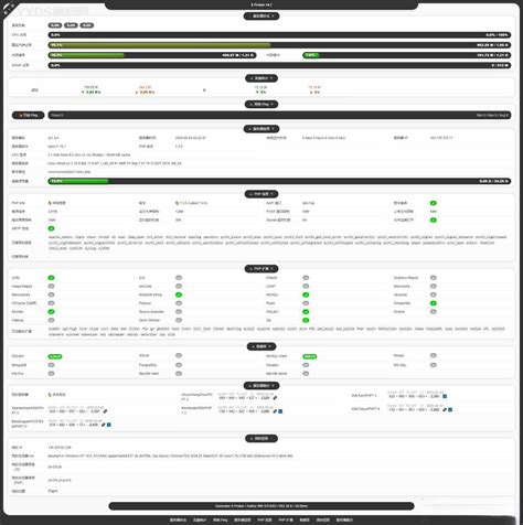Php探针超炫酷服务器状态自适应显示源码 Yyds源码网