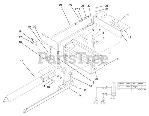 Toro 22438 Toro Tree Forks For Dingo Compact Utility Loader Sn 220000001 220999999 2002