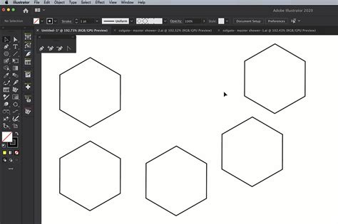 How To Draw Hexagon In Illustrator
