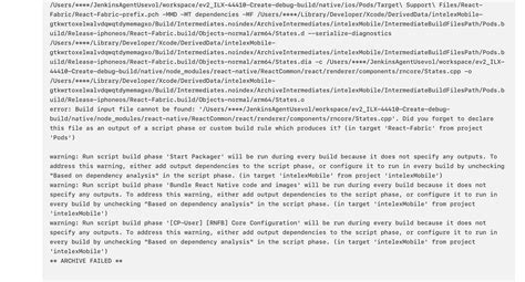 Issue In Exporting Ios Debug Build Ipa · Issue 38498 · Facebookreact Native · Github
