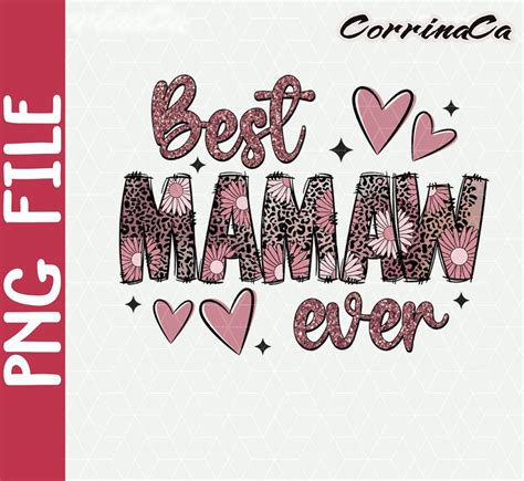 Best Mamaw Ever Png Retro Mamaw Shirt Png Mamaw Design Mamaw Floral