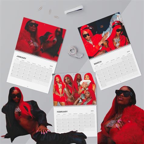 Sexyy Red Wall Calendar Etsy