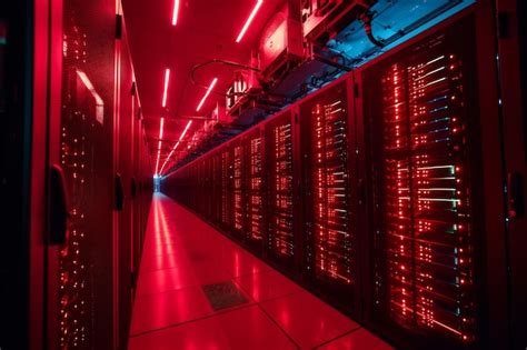 Premium Photo Supercomputer Capable Of Advancing Scientific Research AI Generated