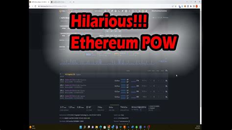 Ethereum POW ETHW Hiveos Miners Configuration And RX XT Overclock Settings Setup Guide