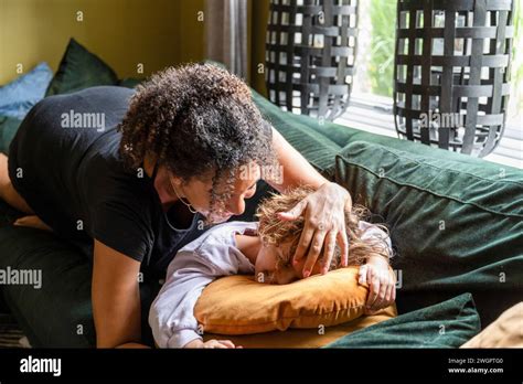 Mother With Son Bonding Hi Res Stock Photography And Images Alamy