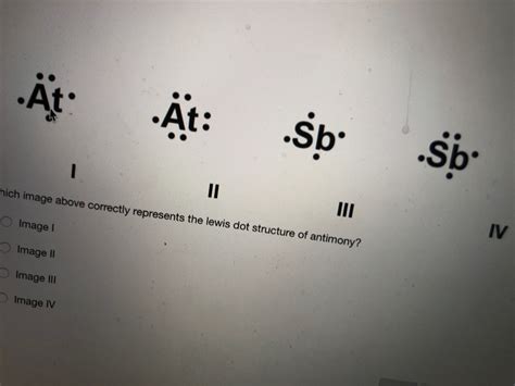 Antimony Lewis Dot Structure