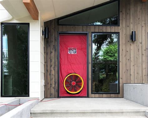 Blower Door Testing Model Remodel