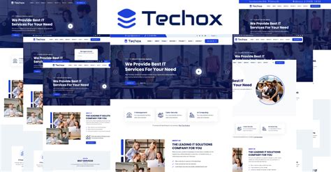 Techox It Solution And Services Html5 Template