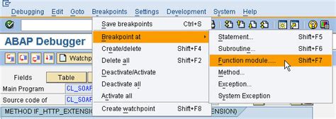How To Debug Abap Web Service On Sap Web Application Server Was