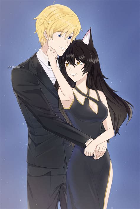 Fancy Knightshade Blake X Jaune By Seshirukun On Deviantart
