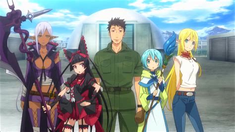 Gate Jieitai Kanochi Nite Kaku Tatakaeri Enryuu Hen Anime Anime