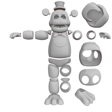3d File Fnaf Five Nights At Freddys Freddyshamrock Part For Cosplay