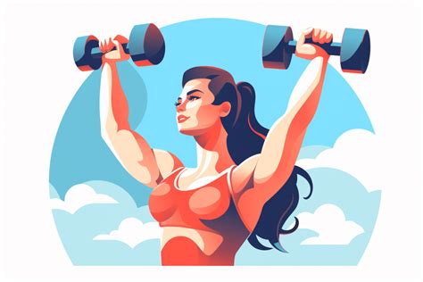 扁平健身人物素材 扁平健身人物模板 扁平健身人物图片免费下载 设图网