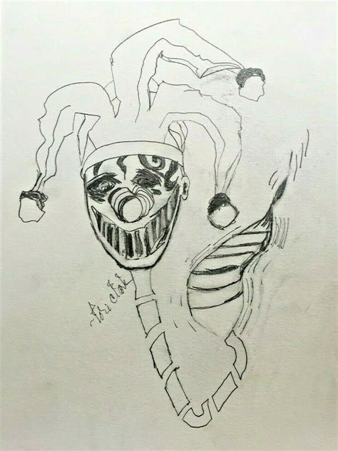 Jester Drawings In Pencil