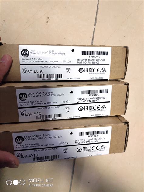 Us 23604 New Sealed 5069 Ia16 Allen Bradley Compact 5000 Ac Input