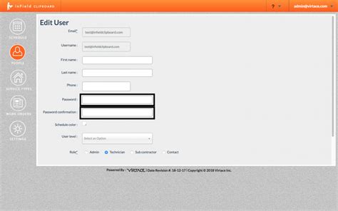 d enter new password and re enter in the password confirmation fields