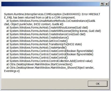 Citrix Error When Opening Application Welcome To Pariswells Com