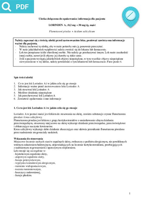 Lorinden A Cena I Dostępność W Aptekach W Całym Kraju Gdzie Po Lek
