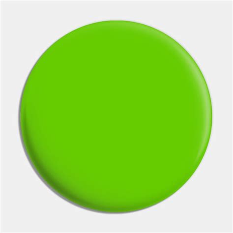 Bright Lime Green Pin