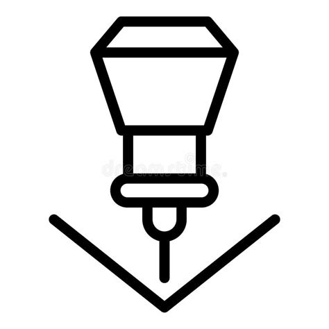 Cnc Router Icon Outline Stock Illustrations Cnc Router Icon Outline Stock Illustrations