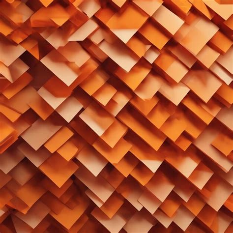 Premium Photo Orange Geometry Blur Shapes Background