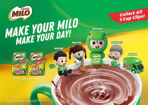 Limited Edition Milo Cup Clips Your Milo Routines Perfect Companion