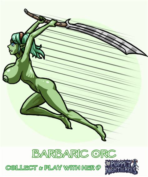Barbaric Orc Attacking Game Sprite By Phoenixignis Hentai Foundry