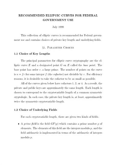 pdf nist recommended curves dokumen tips
