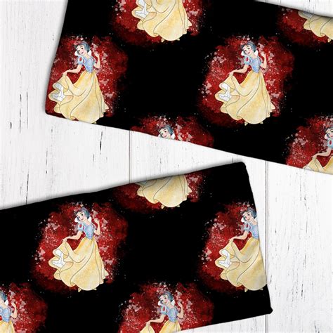 Snow White Seamless Pattern Etsy