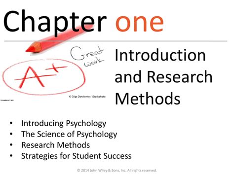 Chapter 1 For Psyc 2301