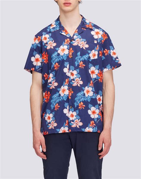 Sundek Bowling Model Shirt With Print M817shpi800 0078b Sundek